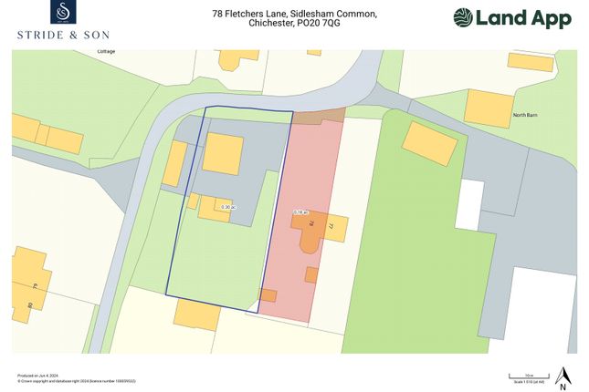 Fletchers Lane, Sidlesham, Chichester PO20, 2 bedroom semi-detached ...
