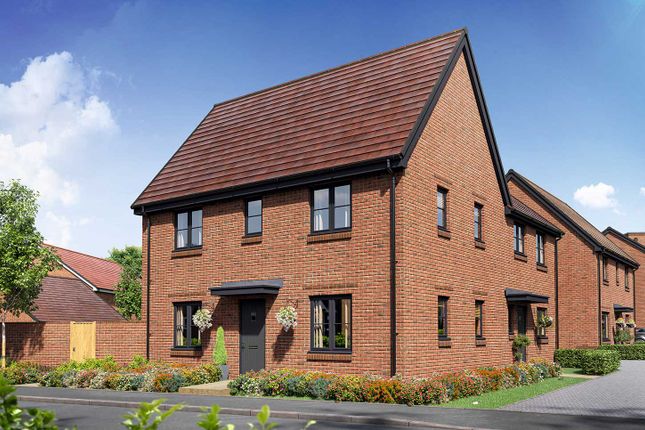 New home, 3 bed detached house for sale in "The Mountford" at Curbridge ...