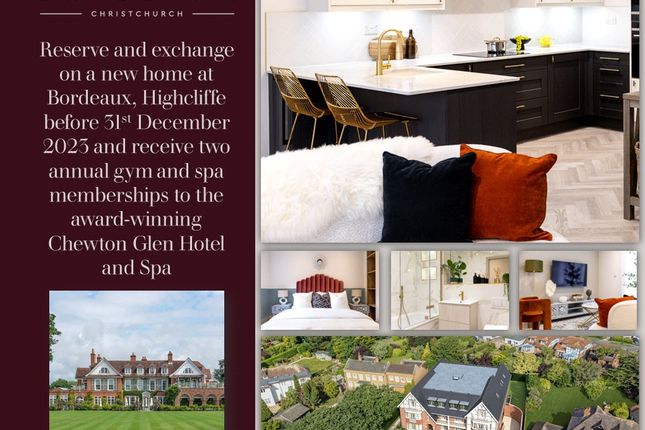 Chewton Farm Road, Walkford, Highcliffe, Dorset BH23, 1 bedroom flat ...