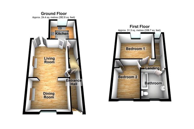 Pant Street, Aberbargoed, Bargoed CF81, 2 bedroom terraced house for ...