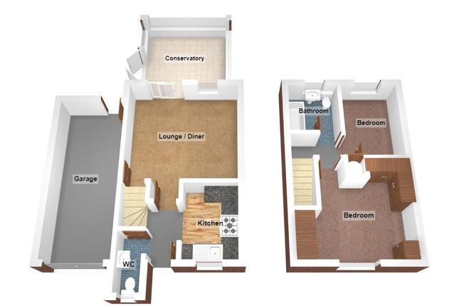 Meadgate, Emersons Green, Bristol BS16, 2 bedroom semi-detached house ...