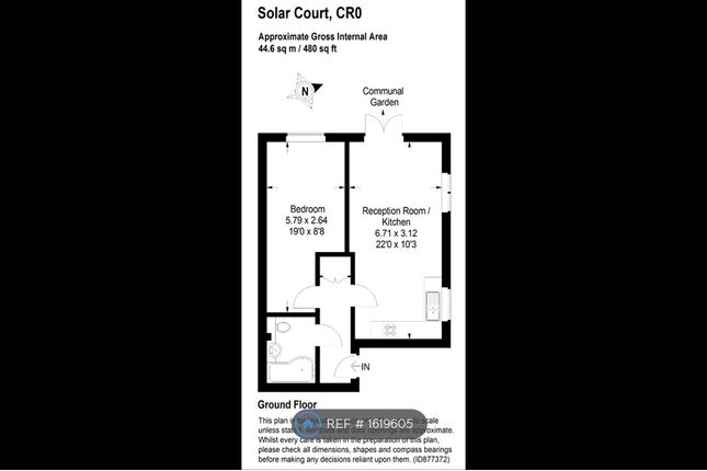 Solar Court, Croydon CR0, 1 bedroom flat to rent - 63518665 | PrimeLocation