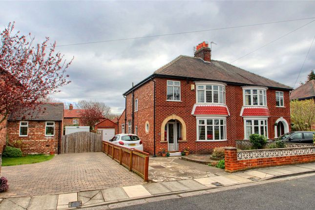 3 bed semi-detached house for sale in Perth Grove, Hartburn, Stockton ...