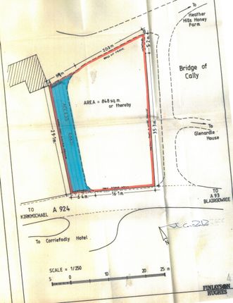Plot Of Land, Bridge Of Cally, Blairgowrie PH10, land for sale ...