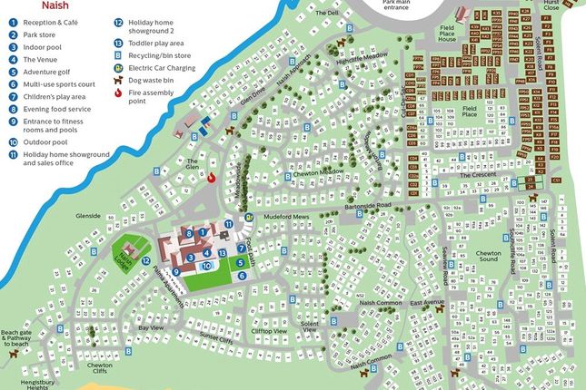 Barton Meadow, Hoburne Naish Holiday Park, Barton On Sea, Hampshire ...