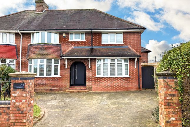 Oakfield Drive Cofton Hackett Birmingham B45 4 Bedroom Semi Detached
