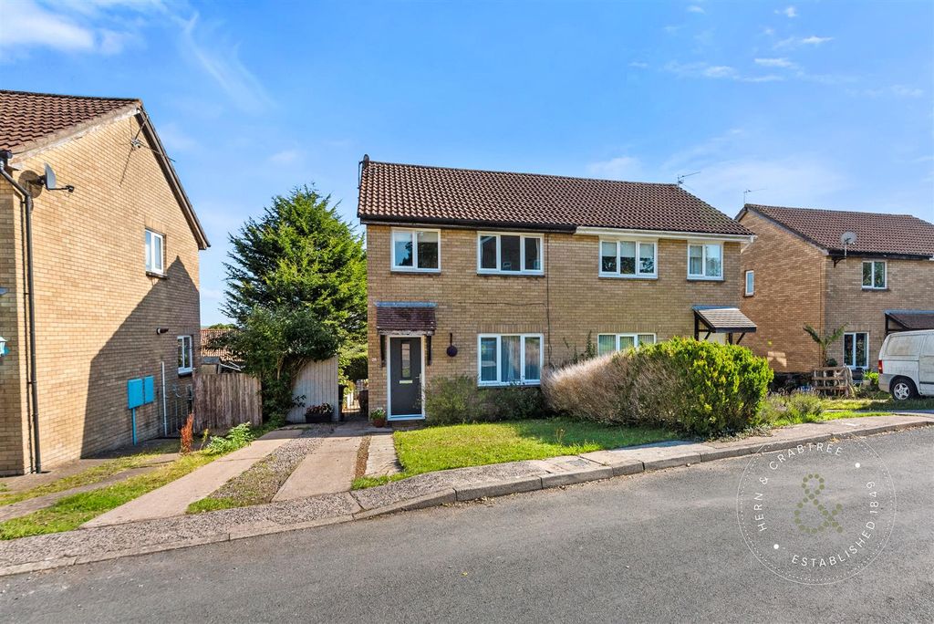 Glyn Simon Close, Danescourt, Cardiff CF5, 3 bed semi-detached house ...