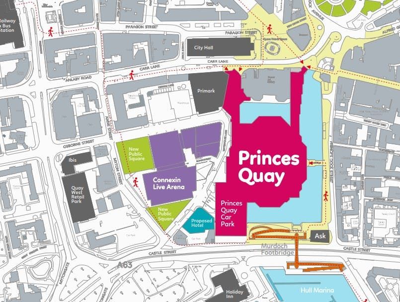 Unit Princes Quay, Hull, Unit Princes Quay, Hull HU1, Retail premises ...
