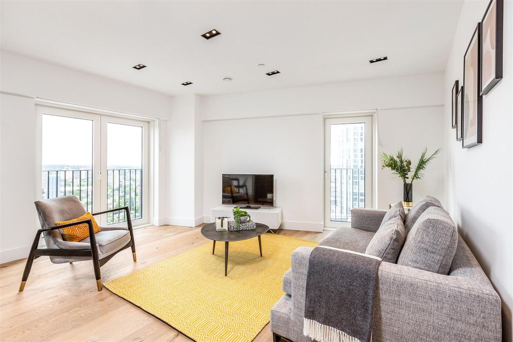 Keybridge Tower, 1 Exchange Gardens, Vauxhall, London SW8, 1 bed flat ...