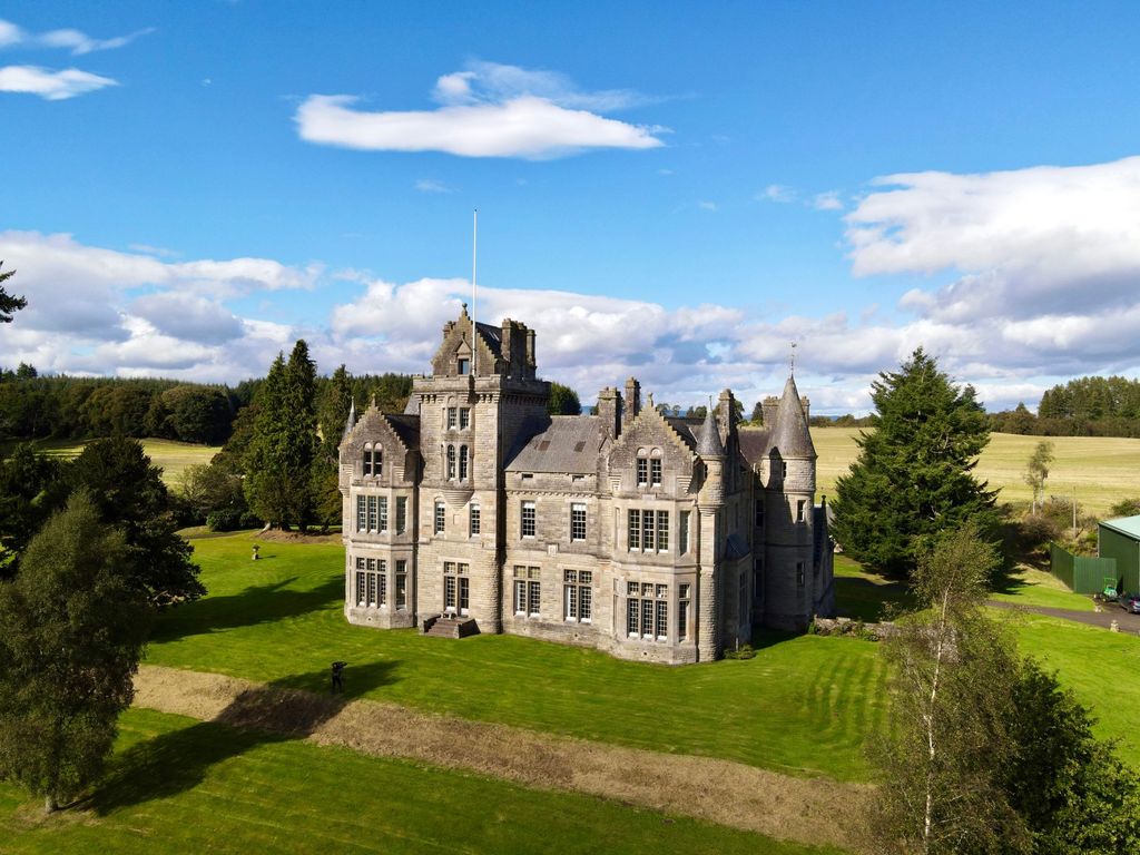Orchil Castle, Braco, By Gleneagles FK15, 7 bed detached house for sale ...