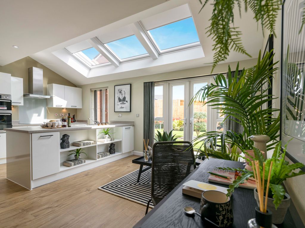 "The Blyth" at Fennec Drive, Gateford, Worksop S81, New home, 3 bed ...