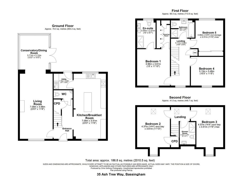 Ash Tree Way, Bassingham, Lincoln LN5, 5 bed detached house for sale, £ ...