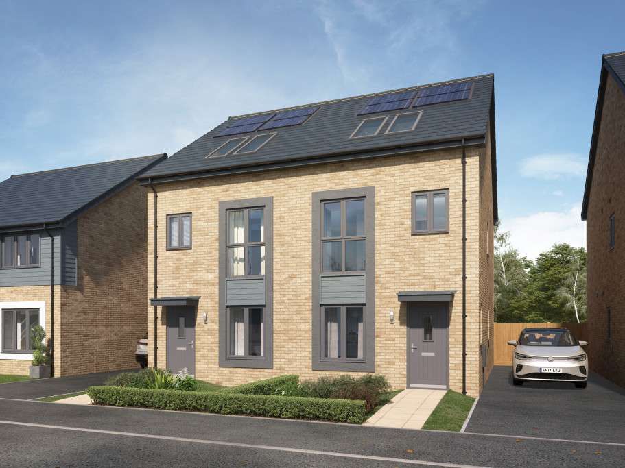 "The Lilac" at Cowleaze Path, Banwell BS29, New home, 3 bed semi ...