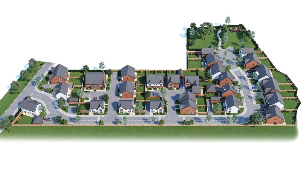 Haslington Gate, Haslington, Crewe, Cheshire CW1, New home, 3 bed ...