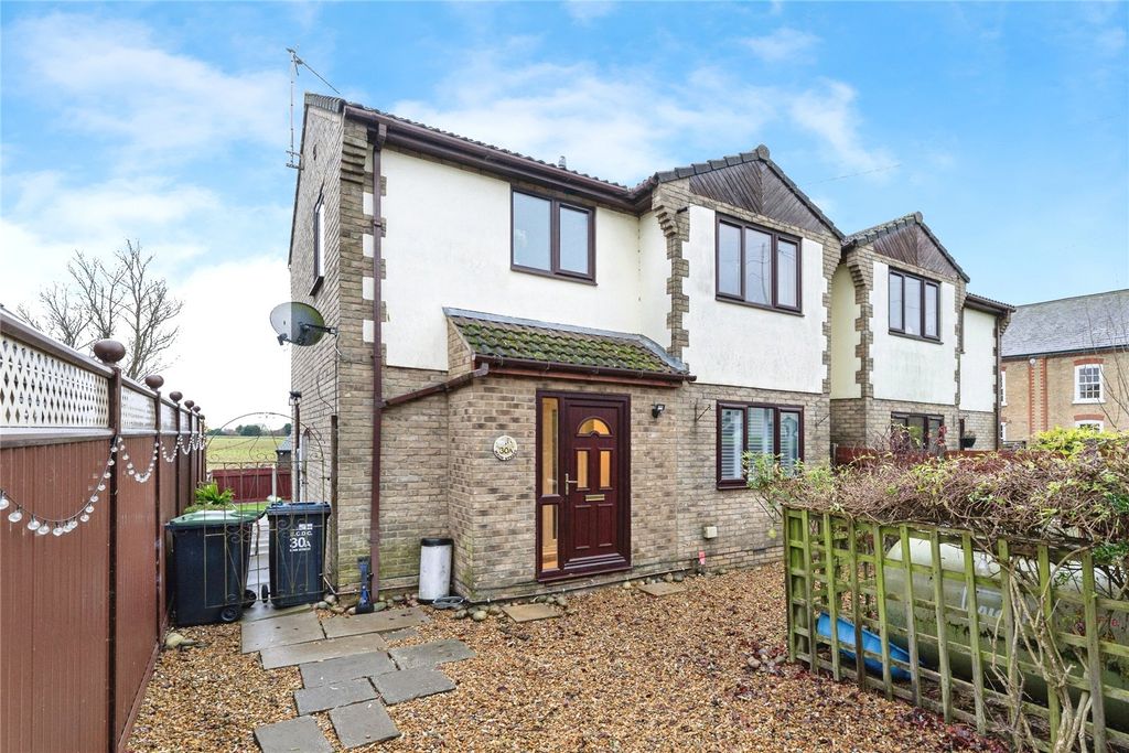 Main Street, Prickwillow, Ely, Cambridgeshire CB7, 3 bed semi-detached ...