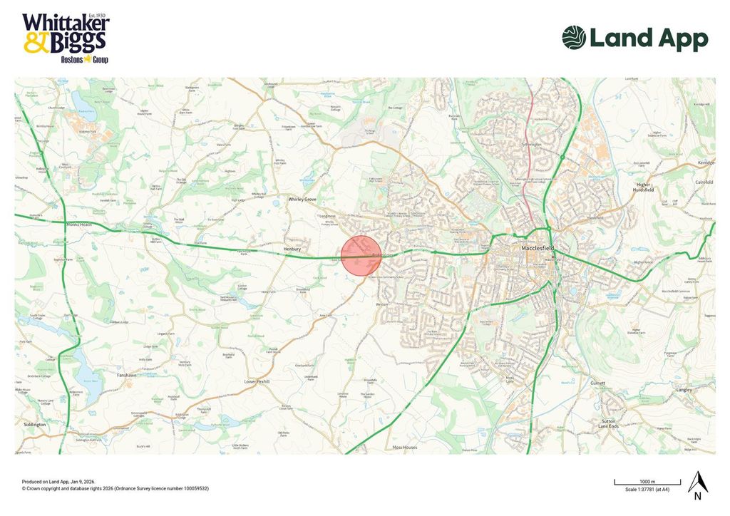 Development Plot Off Chelford Road, Macclesfield SK10, Land for sale, £ ...