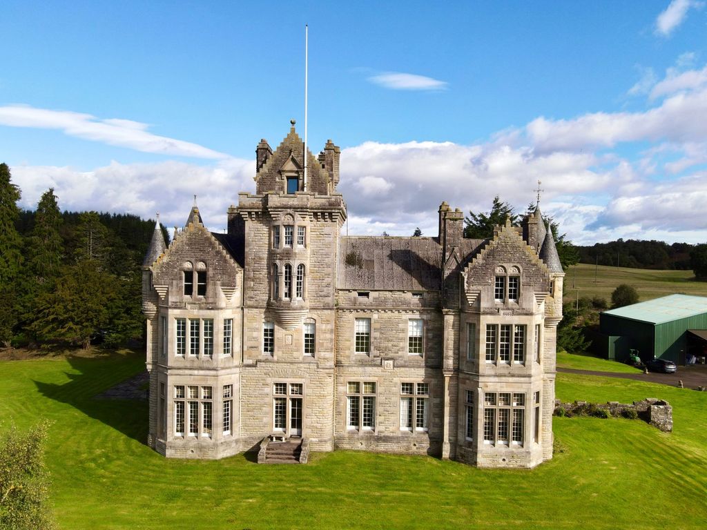 Orchil Castle, Braco, By Gleneagles FK15, 7 bed detached house for sale ...