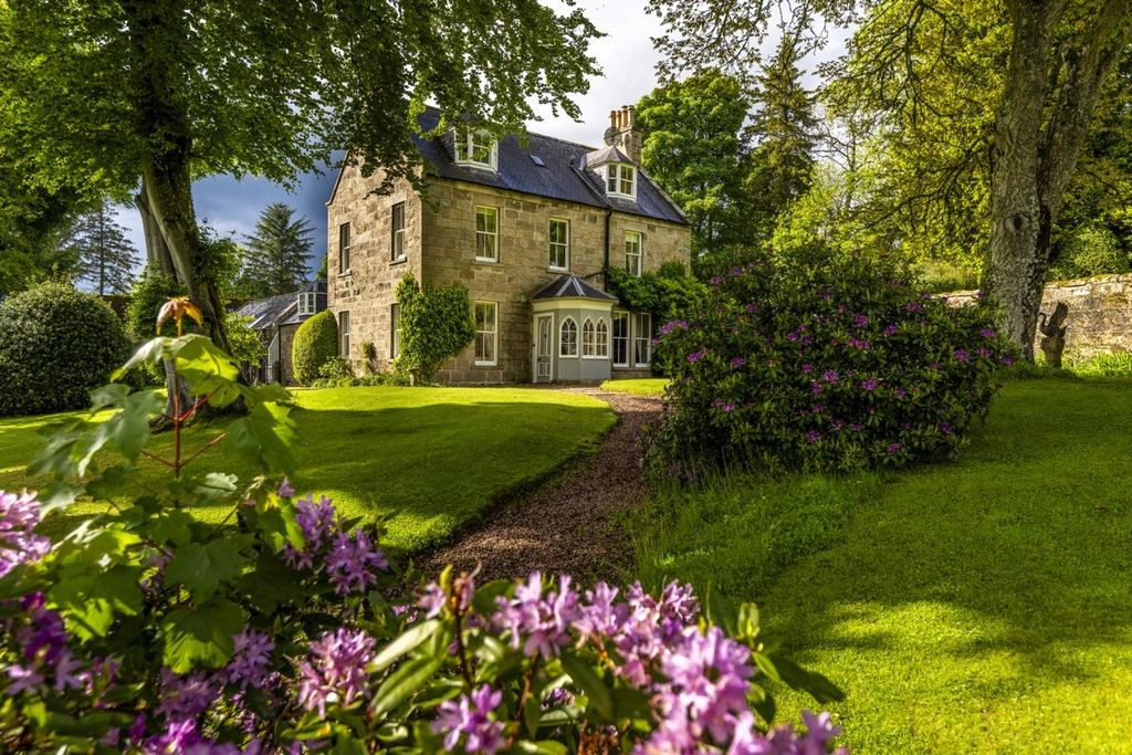 Auchnagathle House, Keig, Alford, Aberdeenshire AB33, 5 bed detached ...