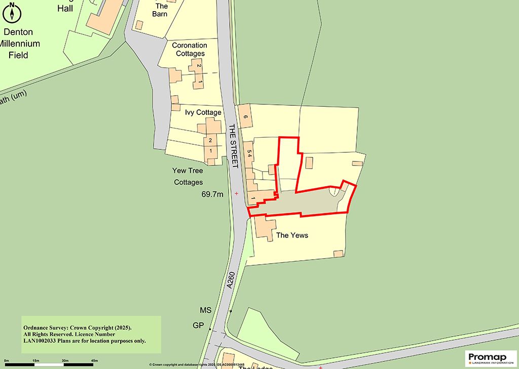 Land & Garage, The Street, Denton, Canterbury, Kent CT4, Parking/garage ...