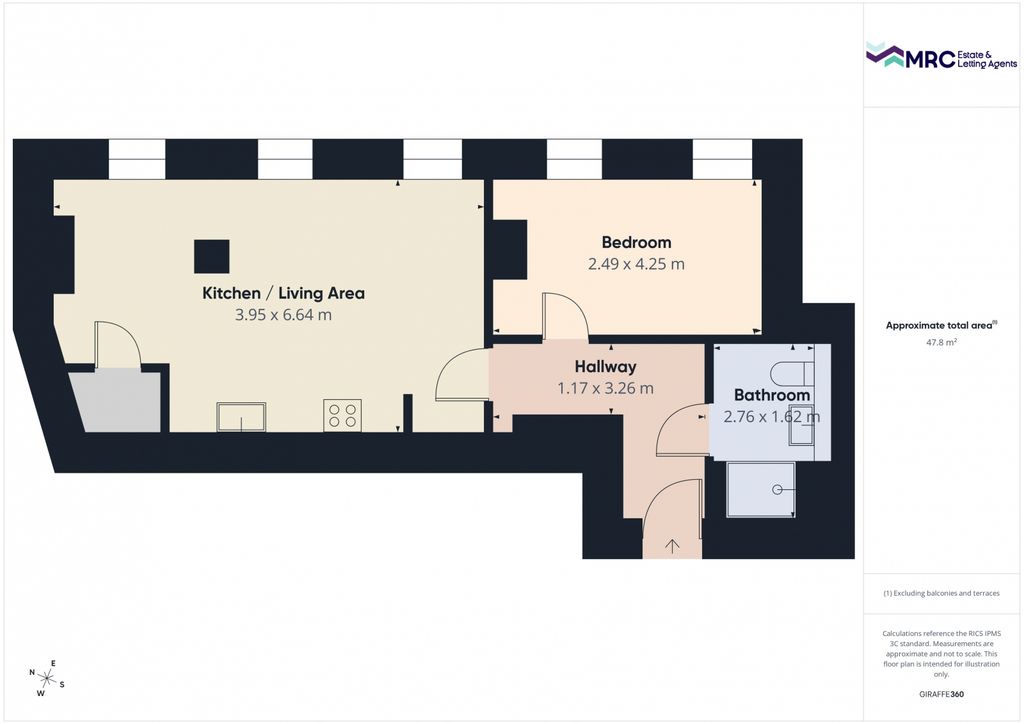Criterion House, George Street HU1, 1 bed flat to rent, £950 pcm ...