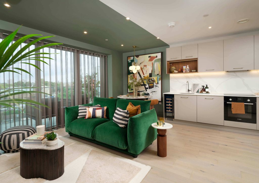 Royal Arsenal Riverside, Lantern Wharf At West Quay, London SE18, 1 bed ...