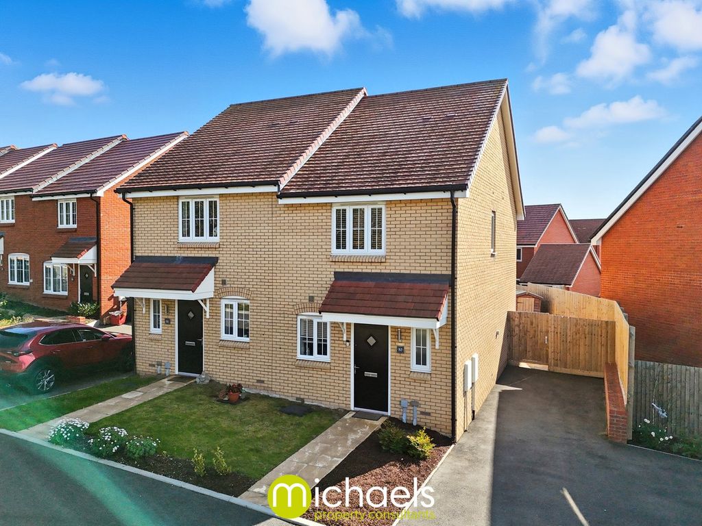 Harlequin Way, Ardleigh, Colchester CO7, 2 bed semi-detached house for ...