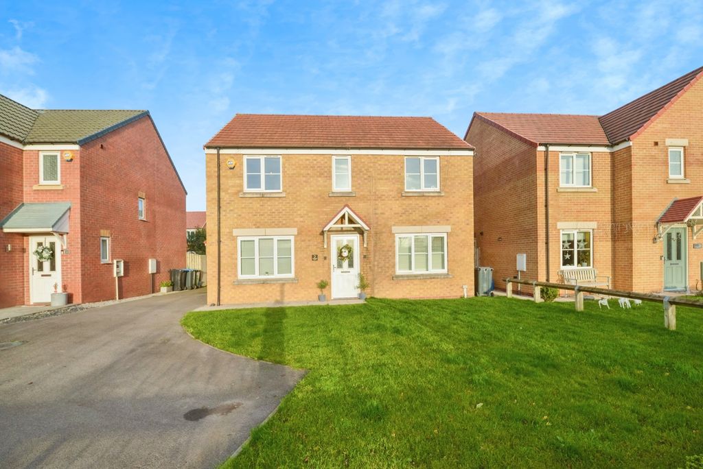 Runnymede Way, Northallerton, North Yorkshire DL6, 4 bed detached house ...