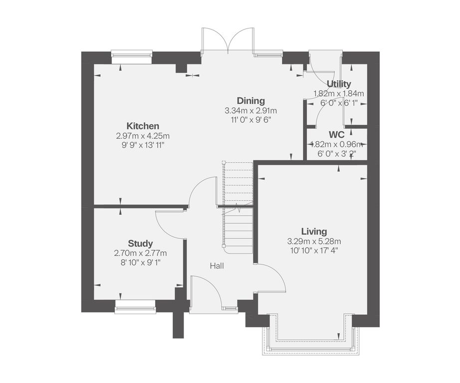 Mapperley Meadows, Nottingham NG3, New home, 4 bed detached house for ...