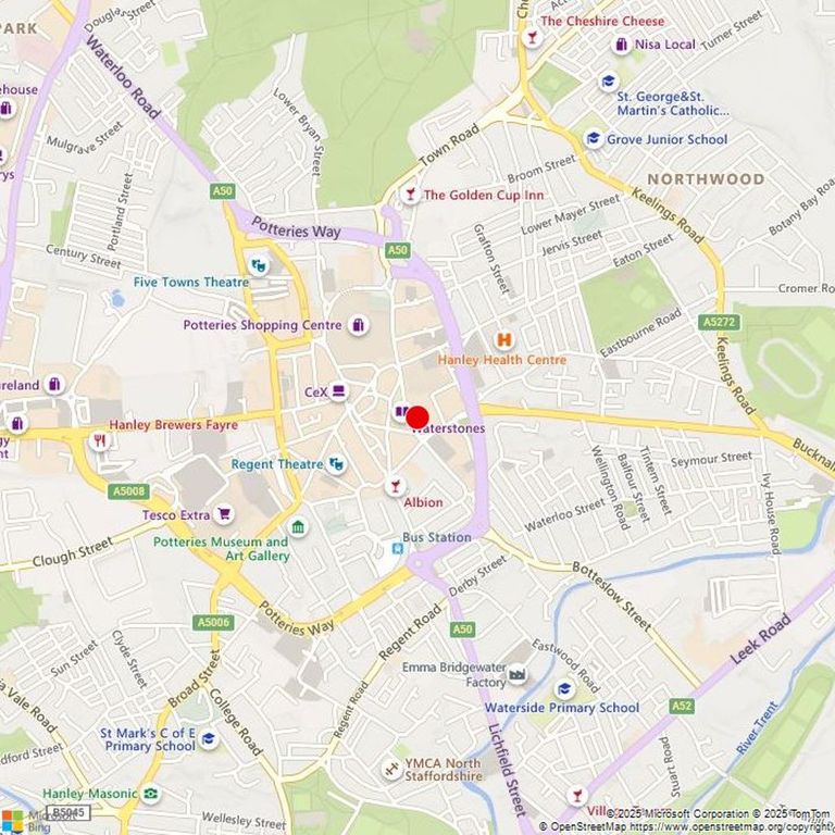 19 Parliament Row, Stoke On Trent, Hanley, Staffordshire ST1, Retail ...