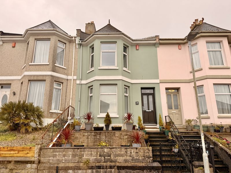 St. Georges Terrace, Plymouth PL2, 3 bed terraced house for sale, £ ...