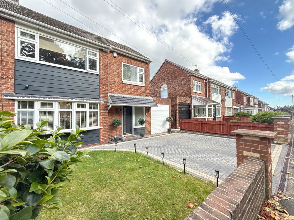 Bracken Drive, Dunston NE11, 3 bed semi-detached house for sale, £ ...