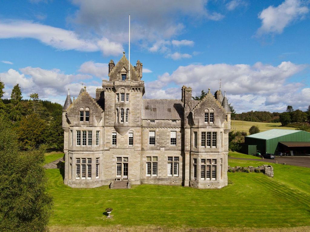 Orchil Castle, Braco, By Gleneagles FK15, 7 bed detached house for sale ...