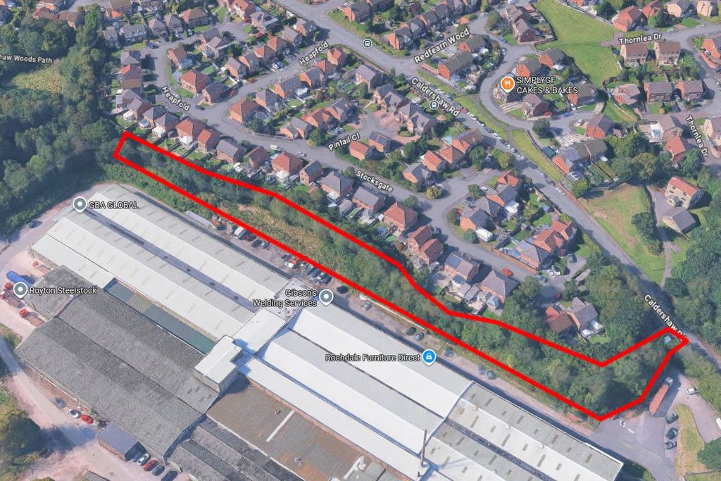 Land At, Ings Lane, Rochdale, Greater Manchester, Lancashire OL127Lq ...
