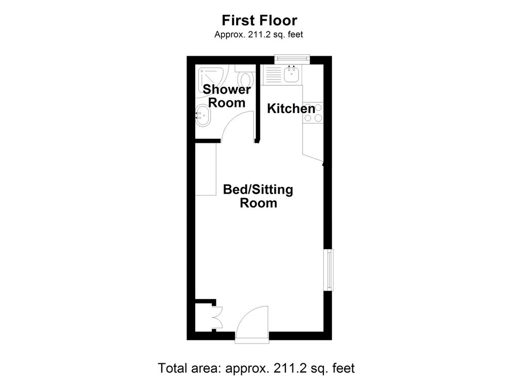 London Road, Strood, Kent ME2, 1 bed flat for sale, £70,000 | PrimeLocation