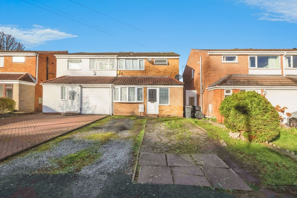 Wellman Croft, Birmingham, West Midlands B29, 4 bed semi-detached house ...