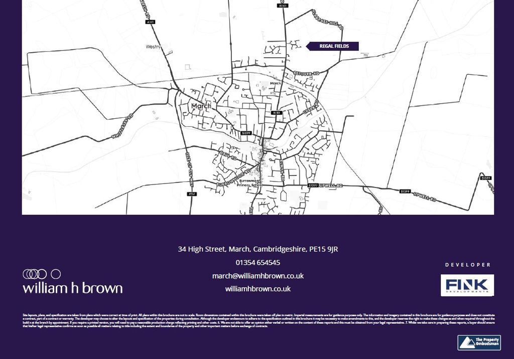 Berryfield, March PE15, New home, 3 bed detached house for sale, £ ...