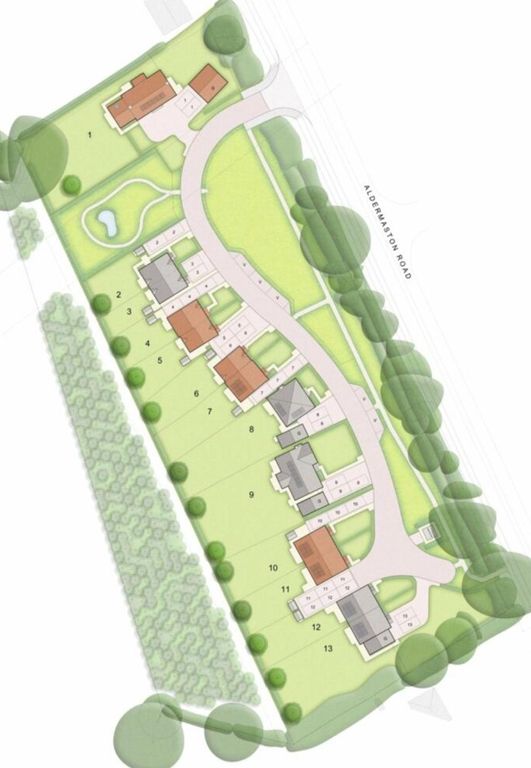 Meadow View, Pamber End RG26, New home, 4 bed detached house for sale ...