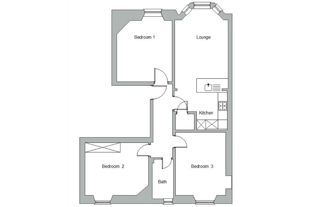 Gilmore Place, Bruntsfield, Edinburgh EH3, 3 bed flat to rent, £1,650 ...