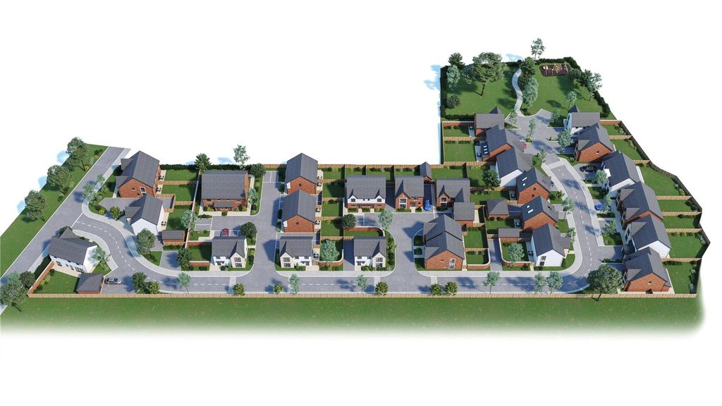 Haslington Gate, Haslington, Crewe, Cheshire CW1, New home, 4 bed ...