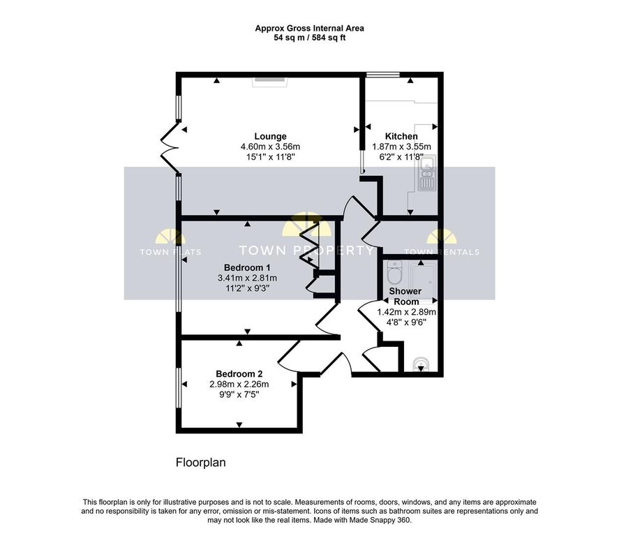 St. Leonards Road, Eastbourne BN21, 2 bed flat for sale, £120,000 ...