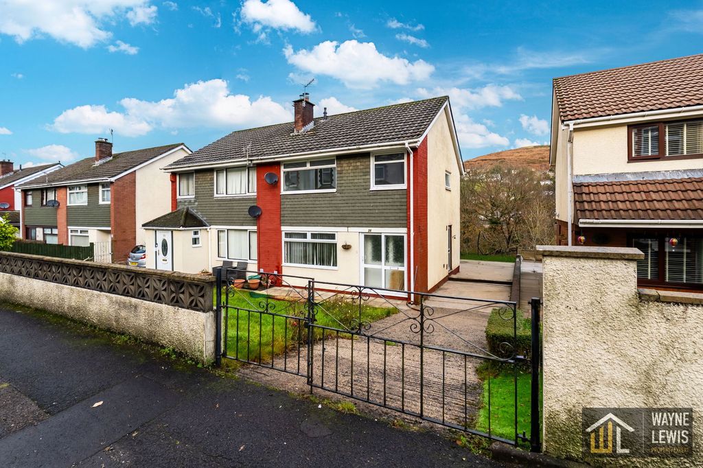 Aberfawr Terrace, Abertridwr, Caerphilly CF83, 3 bed semi-detached ...