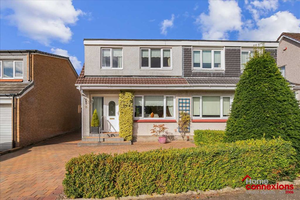 Findhorn Place, Gardenhall, East Kilbride G75, 3 bed semi-detached ...