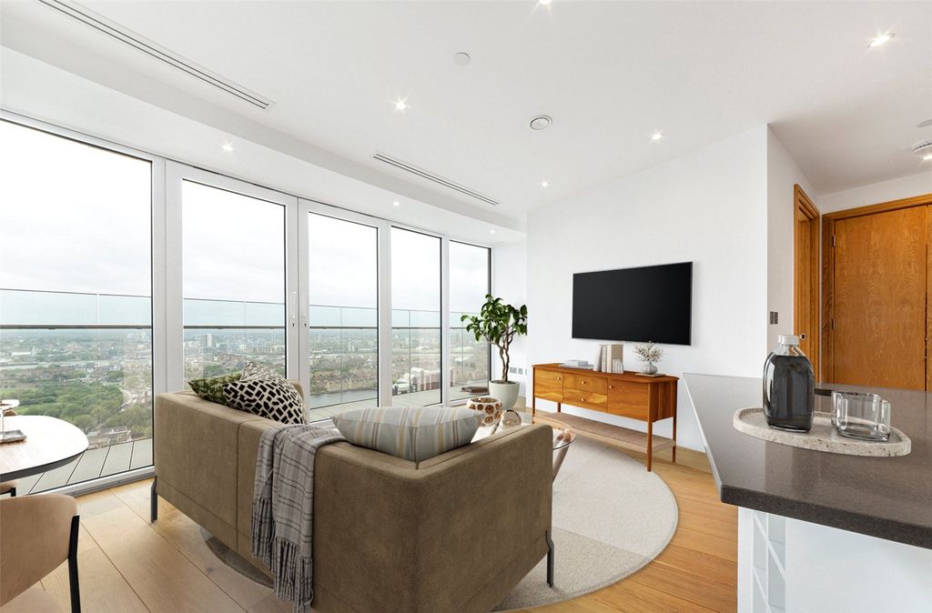 Arena Tower, 25 Crossharbour Plaza, London E14, 1 bed flat for sale, £ ...