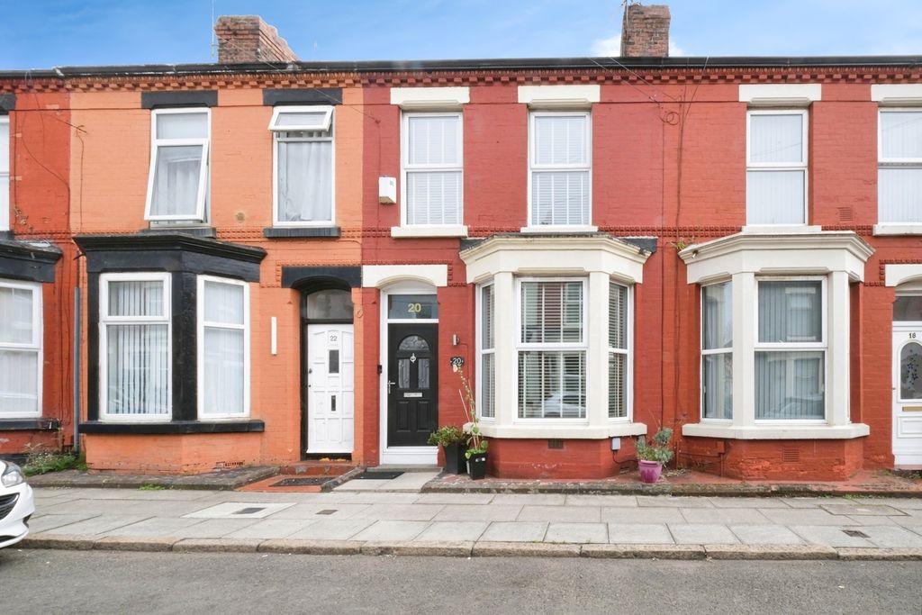 Tiverton Street, Liverpool, Merseyside L15, 3 bed end terrace house for ...