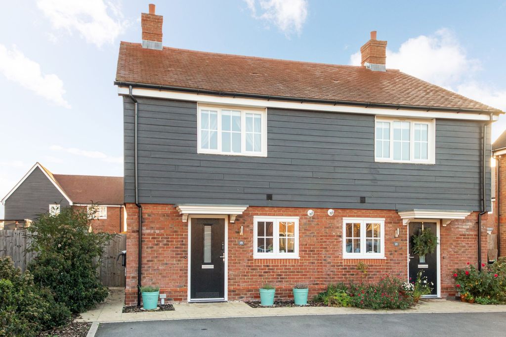 Lamble Walk, East Hanney OX12, 2 bed semi-detached house for sale, £ ...