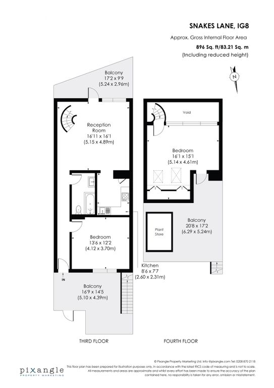 Snakes Lane East, Woodford Green IG8, 2 bed flat to rent, £1,950 pcm ...