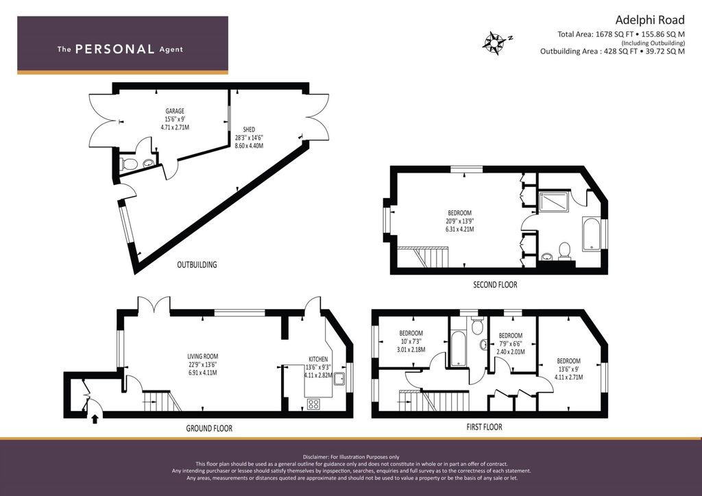 Adelphi Road, Epsom KT17, 4 bed detached house to rent, £2,800 pcm ...