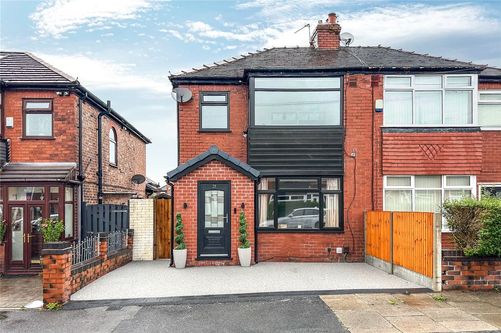 Scholes Drive, New Moston, Manchester M40, 3 bed semi-detached house ...