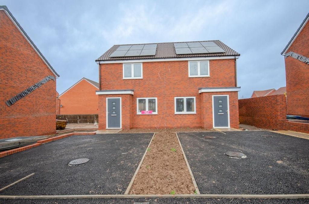 Valerian Street, Lyde Green, Bristol BS16, New home, 2 bed semi ...