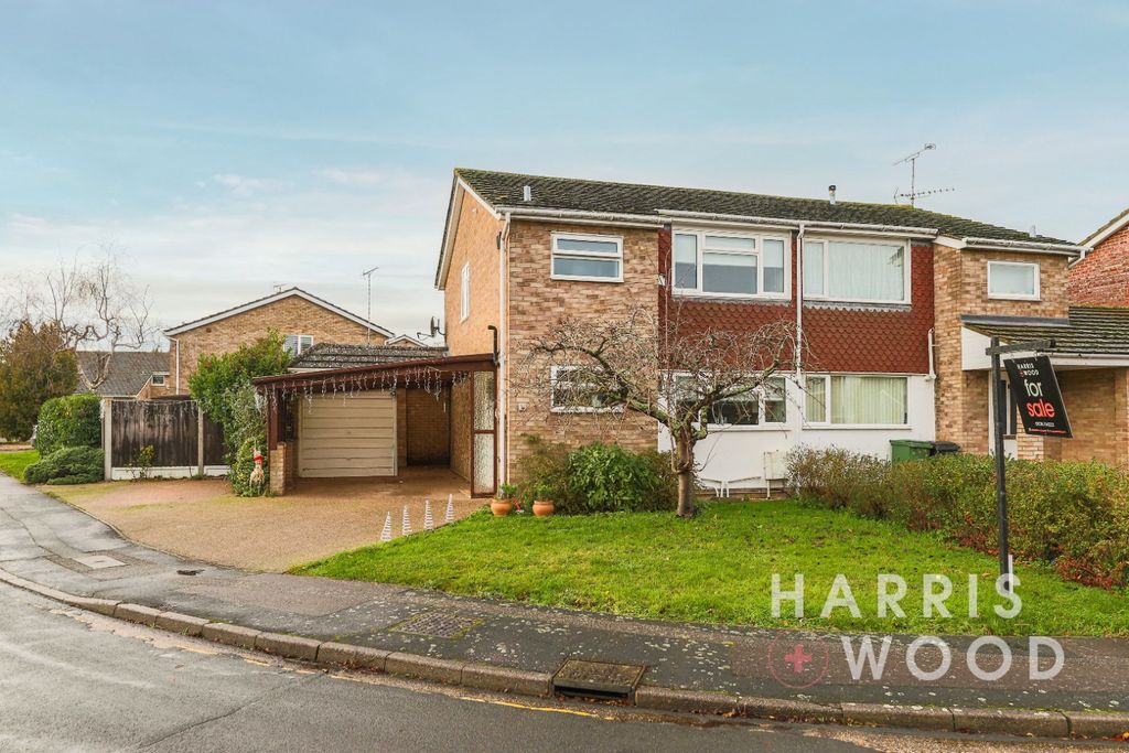 Hunt Close, Feering, Colchester, Essex CO5, 3 bed semi-detached house ...